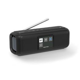 Kärcher Karcher DAB Go tragbarer Bluetooth Lautsprecher & Digitalradio DAB+ / UKW Radio mit 2,4" Farbdisplay