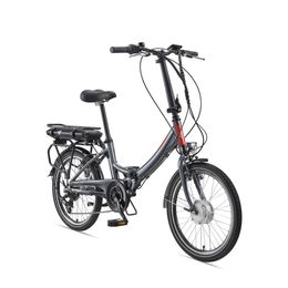 Telefunken E-Bike F810, Faltrad mit 7 Gang Kettenschaltung