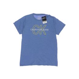 Calvin Klein Jeans Jungen T-Shirt, blau