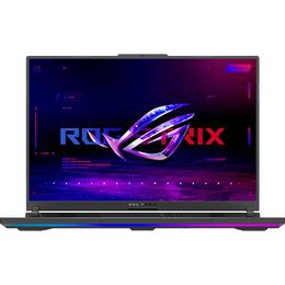 ASUS ROG Strix G18 G814JI-N5056W, Gaming Notebook, mit 18 Zoll Display, Intel® Core™ i9,i9-13980HX Prozessor, 32 GB RAM, 1 TB SSD, NVIDIA GeForce RTX™ 4070, Schwarz/Grau, Windows 11 Home (64 Bit)