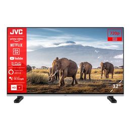 JVC LT-32VHE5156 32 Zoll Fernseher/Smart TV (HD Ready, HDR, Triple-Tuner, Bluetooth) - Inkl. 6 Monat