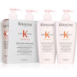 Kérastase Kérastase Genesis Bain Nutri-Fortifiant Stärkendes Shampoo für schwaches Haar mit Neigung zu Haarausfall 2x500 ml