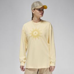 Jordan Flight Oversize-Longsleeve für Damen - Braun