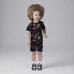Jordan 2-teiliges Shorts-Set für Kleinkinder - Schwarz