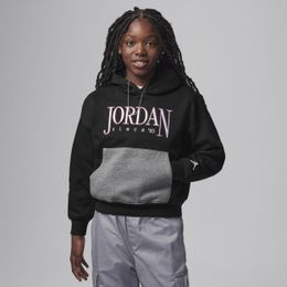 Jordan Fundamentals Hoodie für ältere Kinder - Schwarz