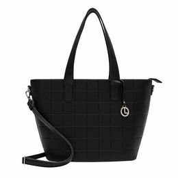 L.Credi Moena Shopper Tasche 43 cm schwarz