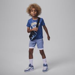 Jordan Hoop Styles 2-teiliges Shorts-Set für jüngere Kinder - Blau