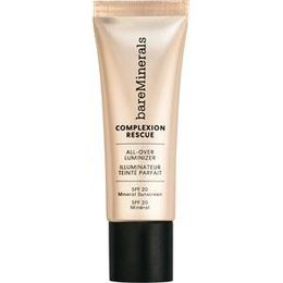 bareMinerals Gesichtspflege Feuchtigkeitspflege Complexion Rescue All-Over Luminizer SPF 20 Mineral Sunscreen Rose Gold