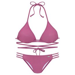 Buffalo Bikini Damen Gr&ouml;&szlig;e S rotviolett