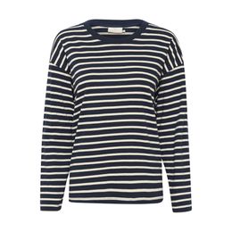 Kaffe Shirt 'Winny' Damen Gr&ouml;&szlig;e M marine / wei&szlig;