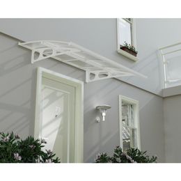 Palram Canopia Bordeaux 2.2 X 1.4 Vordach, wei&szlig;