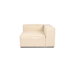 Home Deluxe Modulares Sofa VERONA -versch. Ausführungen - rechtes Ecksofa - beige