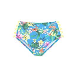 Venice Beach Bikinihose Damen Gr&ouml;&szlig;e S blau / mischfarben