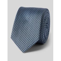 OLYMP Krawatte aus Seide mit Allover-Muster (5 cm)