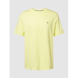 Tommy Hilfiger Regular Fit T-Shirt in unifarbenem Design
