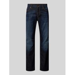 Alberto Regular Fit Jeans im 5-Pocket-Design Modell "Pipe"
