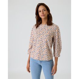 Shirt mit Herz Jacquard