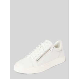 Calvin Klein Ledersneaker mit Reißverschluss Modell 'LACE UP'