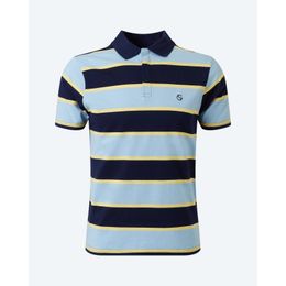 Gentlemen Selection Poloshirt mit Streifen