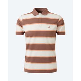 Gentlemen Selection Poloshirt mit Streifen