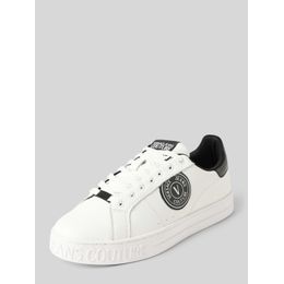 Versace Jeans Couture Ledersneaker mit Label-Details Modell 'FONDO COURT'