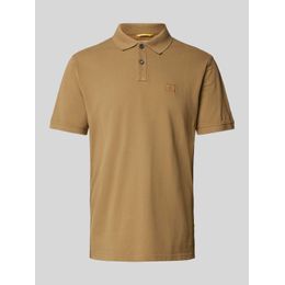 Camel Active Regular Fit Poloshirt mit Logo-Stitching