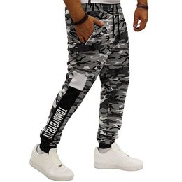 RMK Sporthose Herren Trainingshose Jogginghose Fitnesshose Camouflage Army Tarn Hose