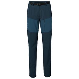 Vaude - Women's Elope Zip-Off Pants - Zip-Off-Hose Gr 34 - Regular dark sea