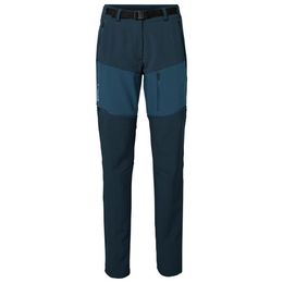 Vaude - Women's Elope Zip-Off Pants - Zip-Off-Hose Gr 46 - Regular dark sea