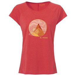 Vaude - Women's Tekoa T-Shirt II - Funktionsshirt Gr 34 rot