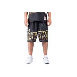 Mitchell & Ness Mitchell & Ness Funktionsshorts Mitchell & Ness Big Face 4.0 Lakers Fashion Shorts (LA Lakers)