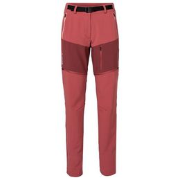 Vaude - Women's Elope Zip-Off Pants - Zip-Off-Hose Gr 40 - Regular brick