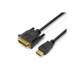 JAMEGA HDMI auf DVI 24+1 Kabel High Speed FULL HD 1080p Meter PC Monitor HDMI-Kabel