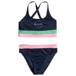 Roxy - Kid's Ilacabo Active Crop Top Set - Bikini Gr 14 Years blau