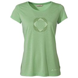 Vaude - Women's Skomer Print T-Shirt II - Funktionsshirt Gr 34 grün