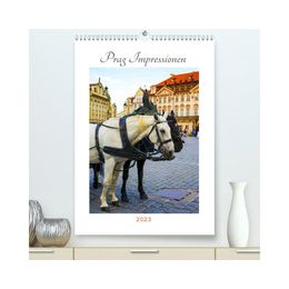Calvendo Wandkalender Prag Impressionen (Premium