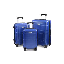 TAN.TOMI Trolleyset 3-Tlg Hartschalenkofferset Hard Shell Hartschalenkoffer Trolley Koffer