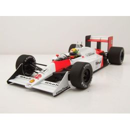 Minichamps Modellauto McLaren Honda MP4/4 Formel 1 Weltmeister 1988 Ayrton Senna Modellauto