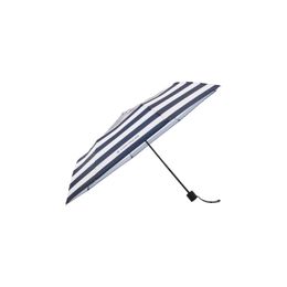 Tom Tailor Unisex Gestreifter Basic Regenschirm, blau, Gr. ONESIZE