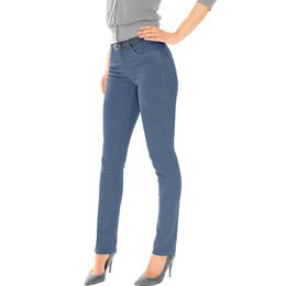 Stretch-Jeans Ascari Gr. 38, Normalgrößen, blau (jeansblau) Damen Jeans Stretch