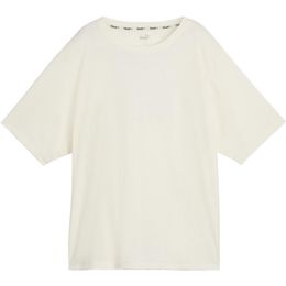 Puma® T-Shirt "Animal Remix Boyfriend", feuchtigkeitsableitend, oversized, für Damen, beige, XL