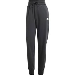 Adidas Jogginghose "Bluv Pants", Gummibund, Eingrifftaschen, für Damen, schwarz, L