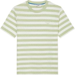 Marc O'Polo Marc O'Polo DENIM T-Shirt, Streifen, Baumwolle, für Herren, grün, XXL