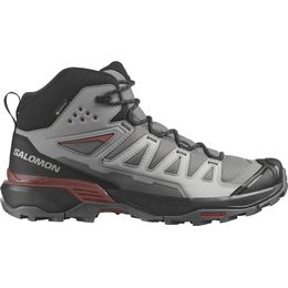 Salomon Wanderschuhe X Ultra 360 Mid GTX", wasserdicht, atmungsaktiv, für Herren, grau, 44 2/3