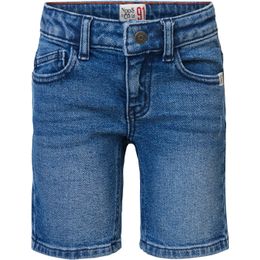 Noppies Jeansbermuda "Duncan", Regular-Fit, 5-Pocket-Style, für Kinder, blau, 104