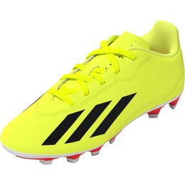 Adidas Fußballschuhe "X Crazyfast Club FxG", leicht, robust, für Kinder, gelb, 35.5