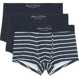 Marc O'Polo Marc O'Polo Essentials Pants, 3er-Pack, Logo-Bund, für Herren, blau, M
