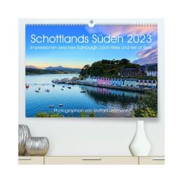 Calvendo Wandkalender Schottlands Süden 2023. Impressionen zwischen Edinburgh