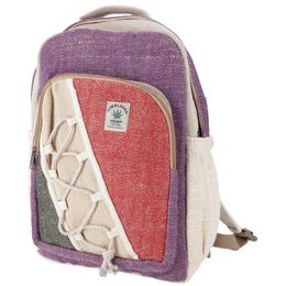 Guru-Shop Freizeitrucksack Ethno Hanf Rucksack