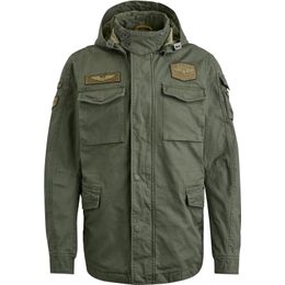 PME-Legend PME LEGEND Feldjacke, Kapuze, Stehkragen, für Herren, grün, XXL